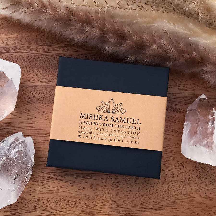 I Am Powerful & Radiant: Smoky Quartz & Sunstone Mala Necklace ...